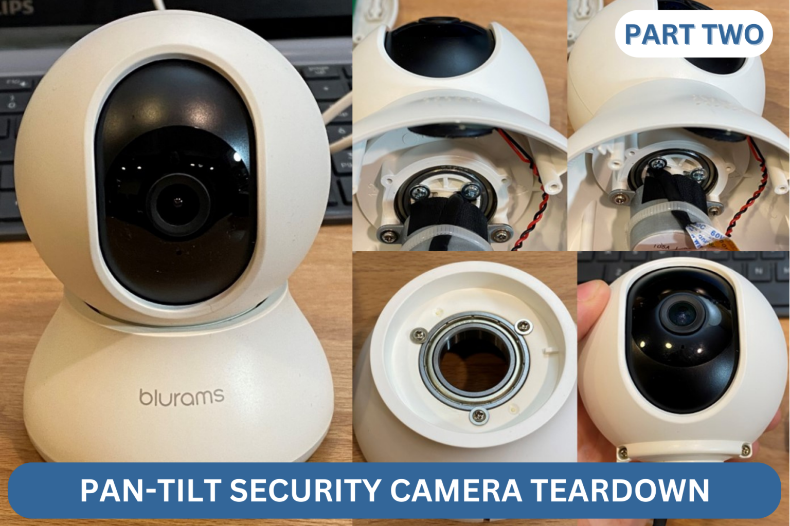 Pan-Tilt Security Camera Teardown PT2 | Simplexity