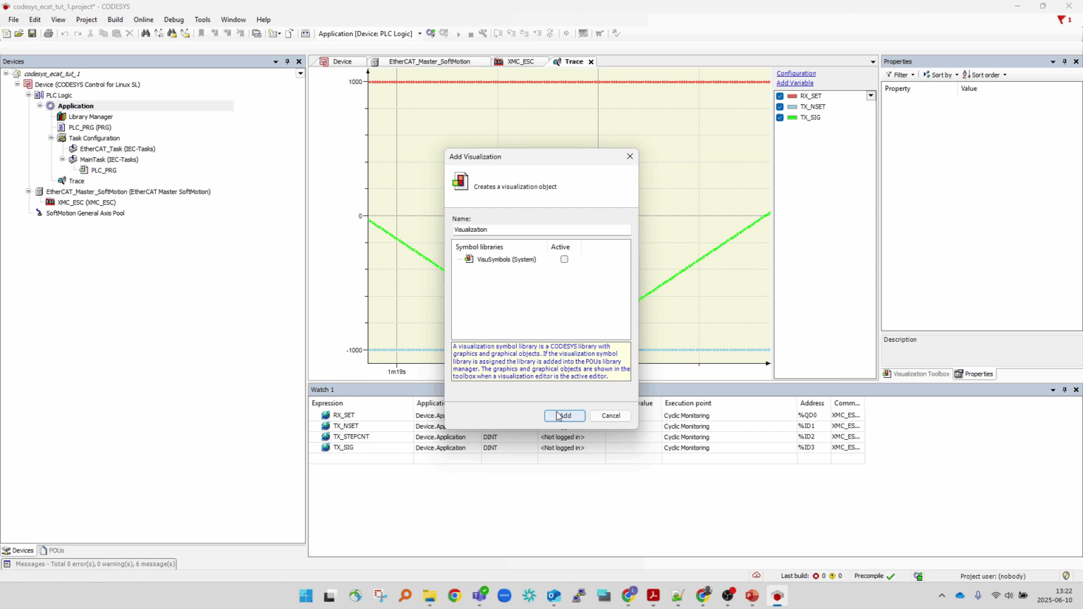 Codesys Program for EtherCAT
