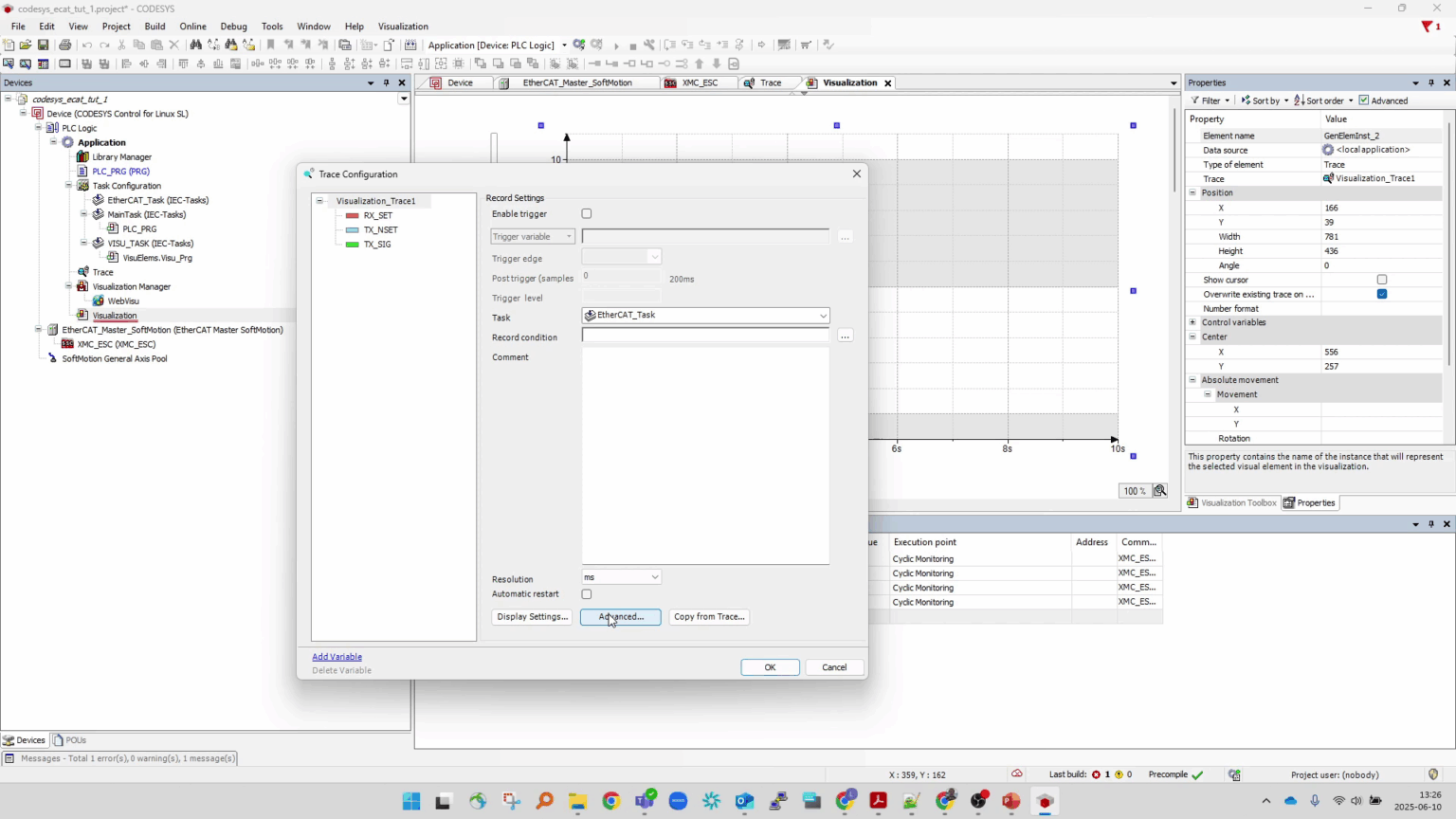 Codesys Program for EtherCAT