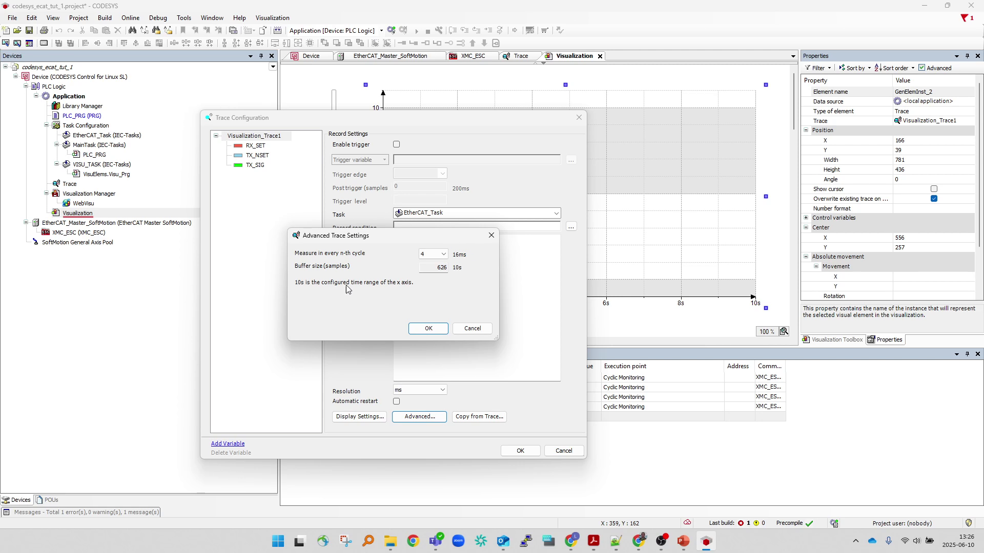 Codesys Program for EtherCAT