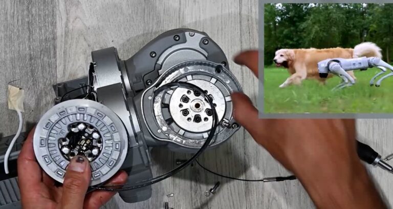 UniTree Go2 Quadruped Robot Dog Teardown